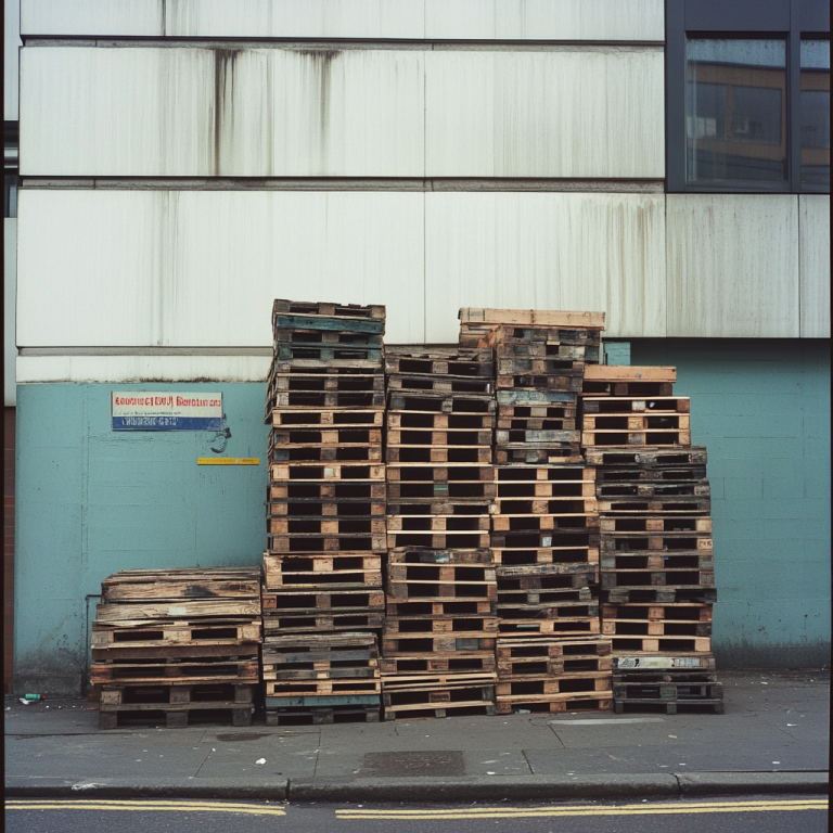 London Used Pallet Collection Service - Wooden Pallets Cleared
